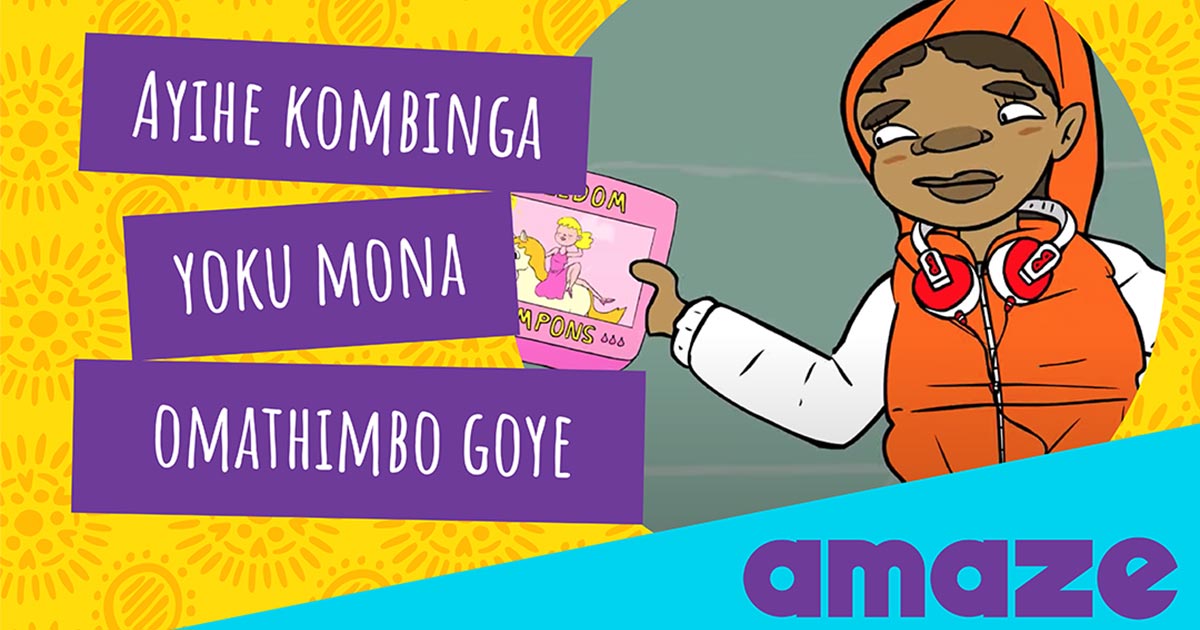 Namibia: All About Getting Your Period (Oshindonga) – amaze-za / Africa
