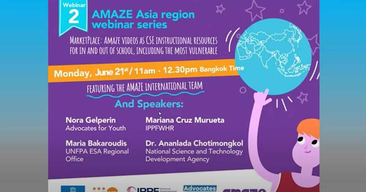 Webinar 2: MarketPlace of Amaze videos as Instructional Resources – amaze